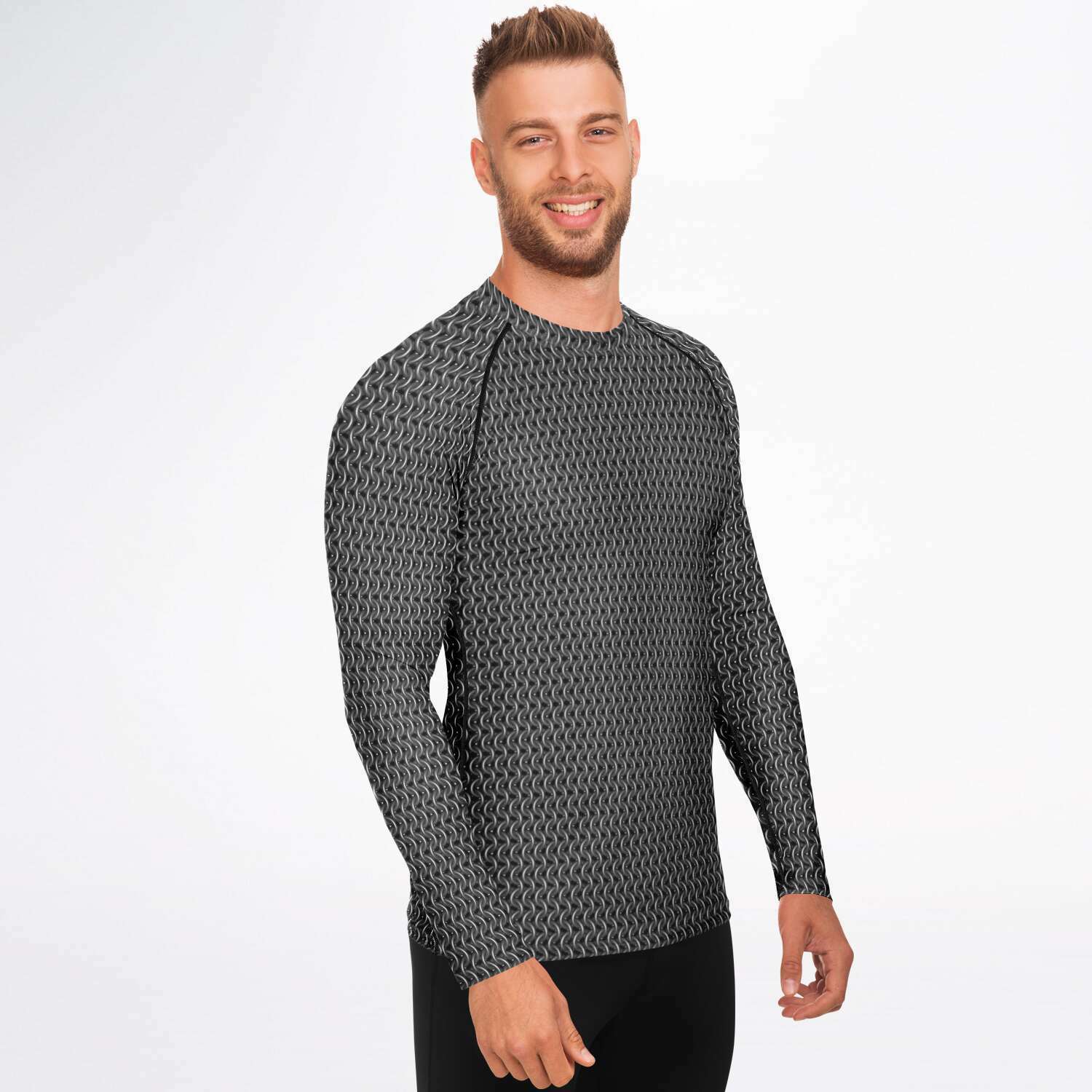 Chainmail Long Sleeve Rash Guard : MailleWerX