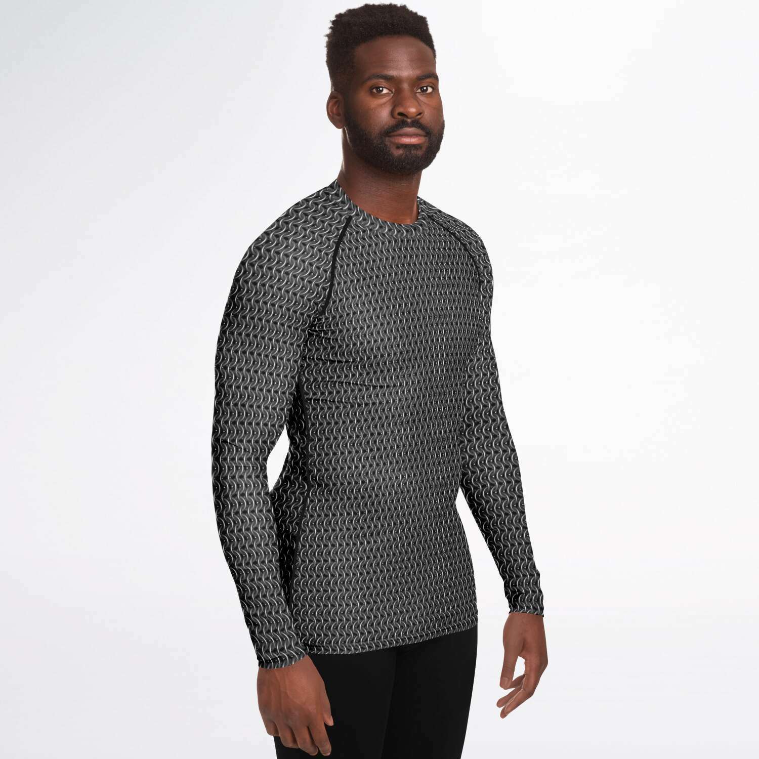 Chainmail Long Sleeve Rash Guard : MailleWerX